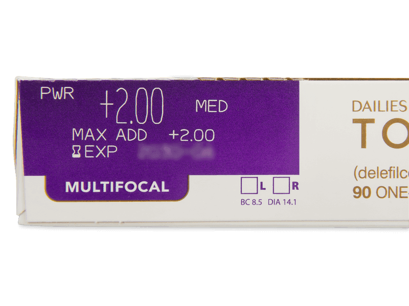 Dailies TOTAL1 Multifocal (90 lenses) | Alensa UAE