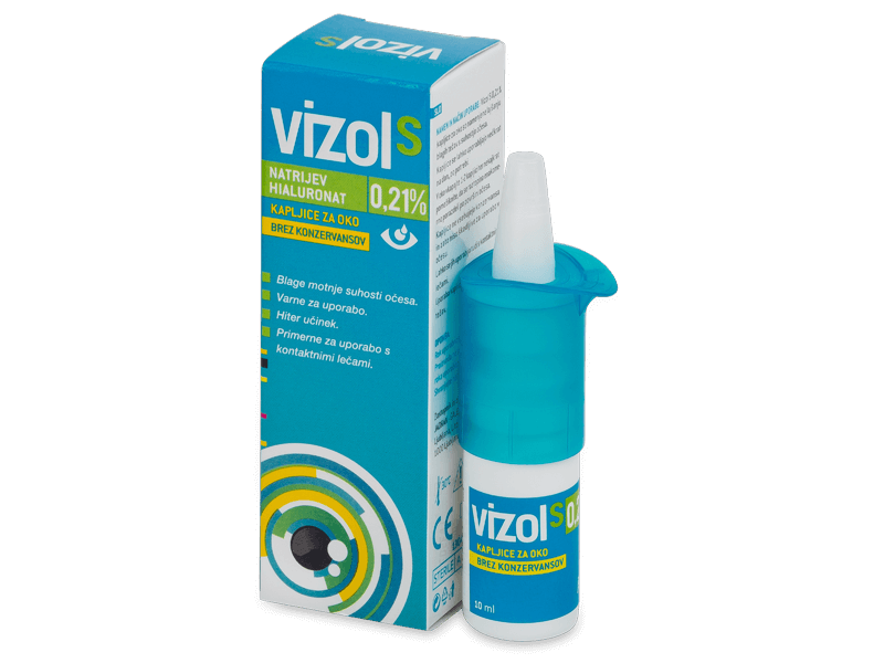 Vizol S 0,21% eye drops 10 ml | Alensa UAE