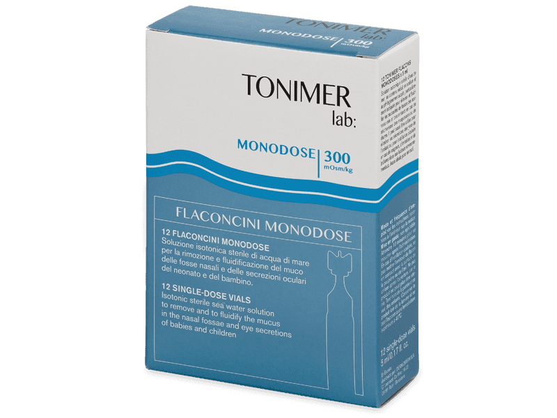 Tonimer Monodose eye and nose drops 12x 5 ml | Alensa UAE