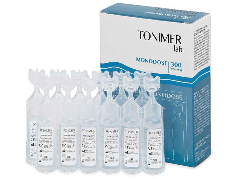 Tonimer Monodose eye and nose drops 12x 5 ml | Alensa UAE