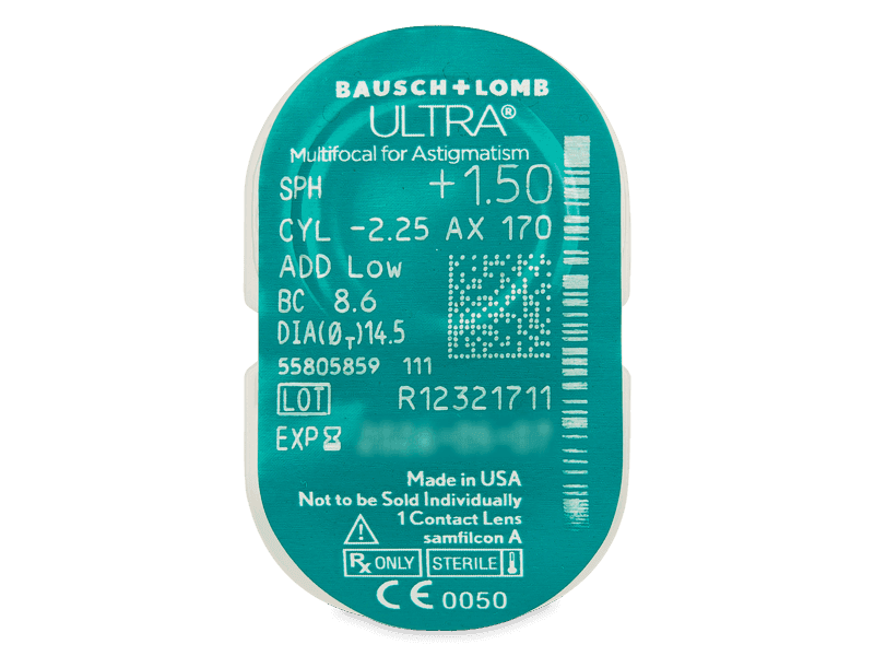 Bausch + Lomb ULTRA Multifocal for Astigmatism (6 lenses) | Alensa UAE